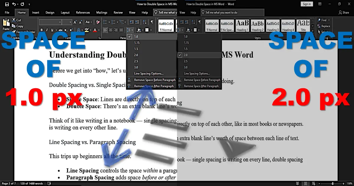 How to Double Space in MS Word: 3 Easy Methods + Pro Tips - Hassu Tech
